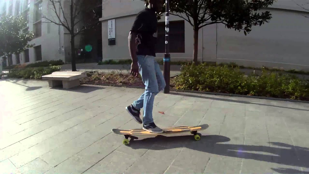 Majutsu Longboard: The style of FISH - YouTube