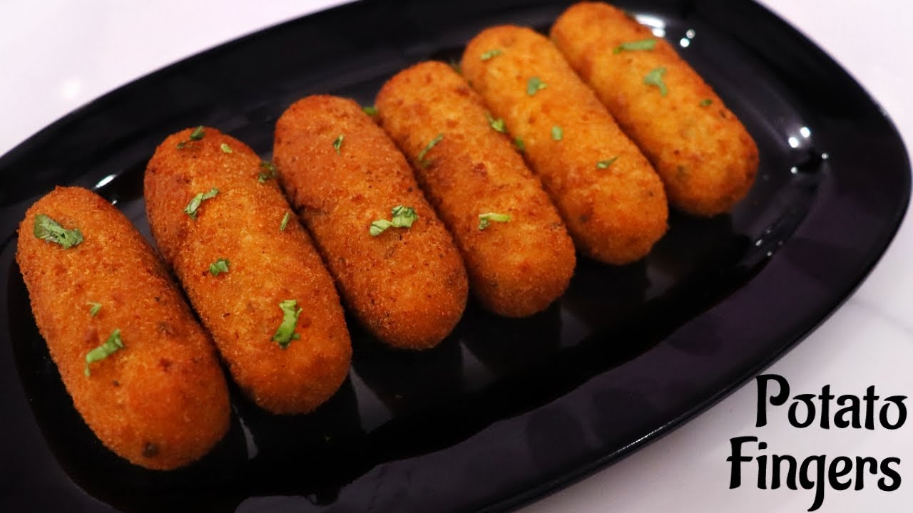 Potato Finger Recipe In Tamil | How to make Potato Finger At Home ...