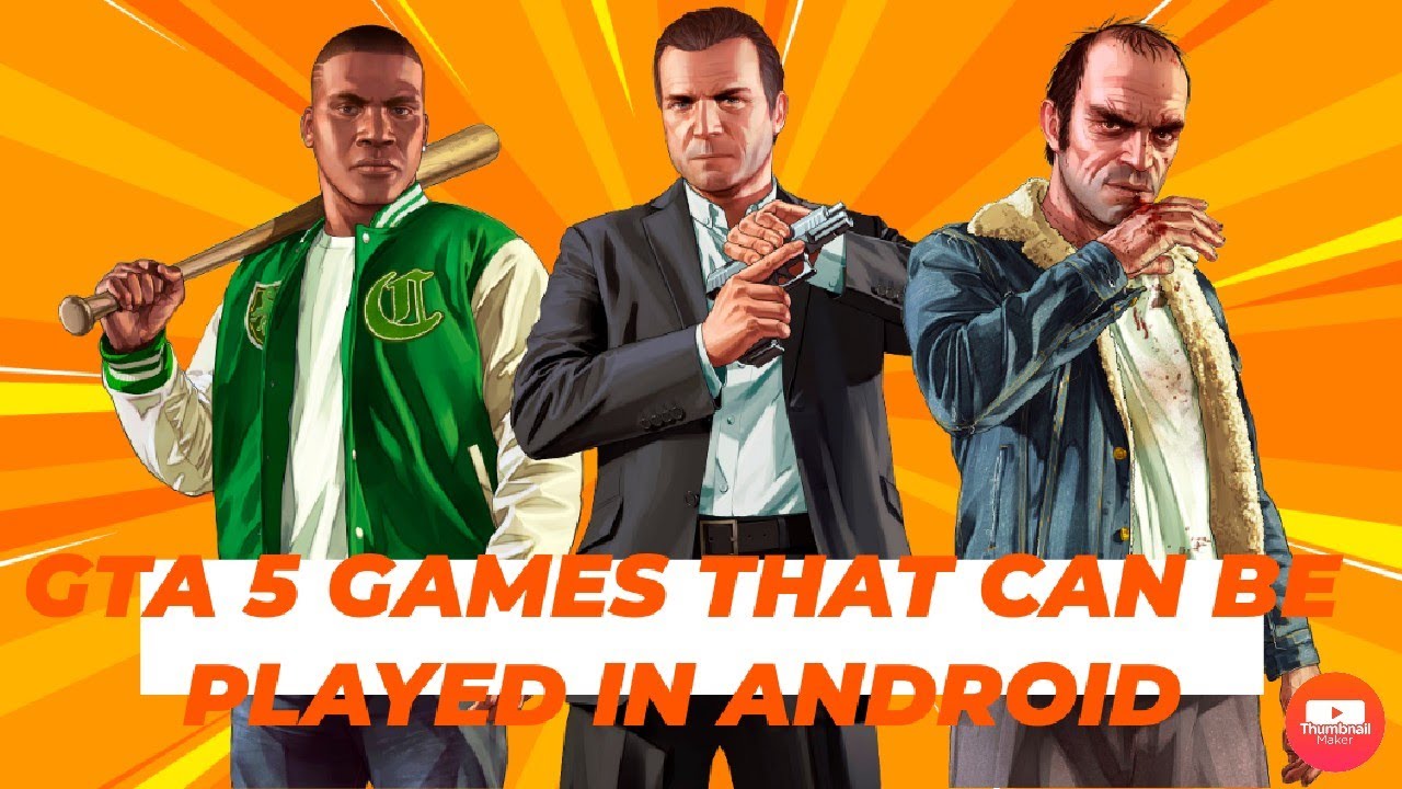 Top 5 Copies Of GTA 5 That Are Available On Google Play Store🔥🔥Download ...