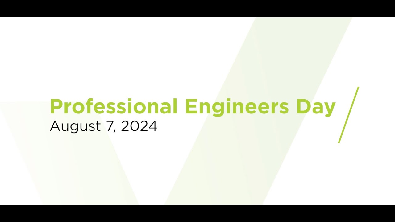 2024 Professional Engineers Day - YouTube