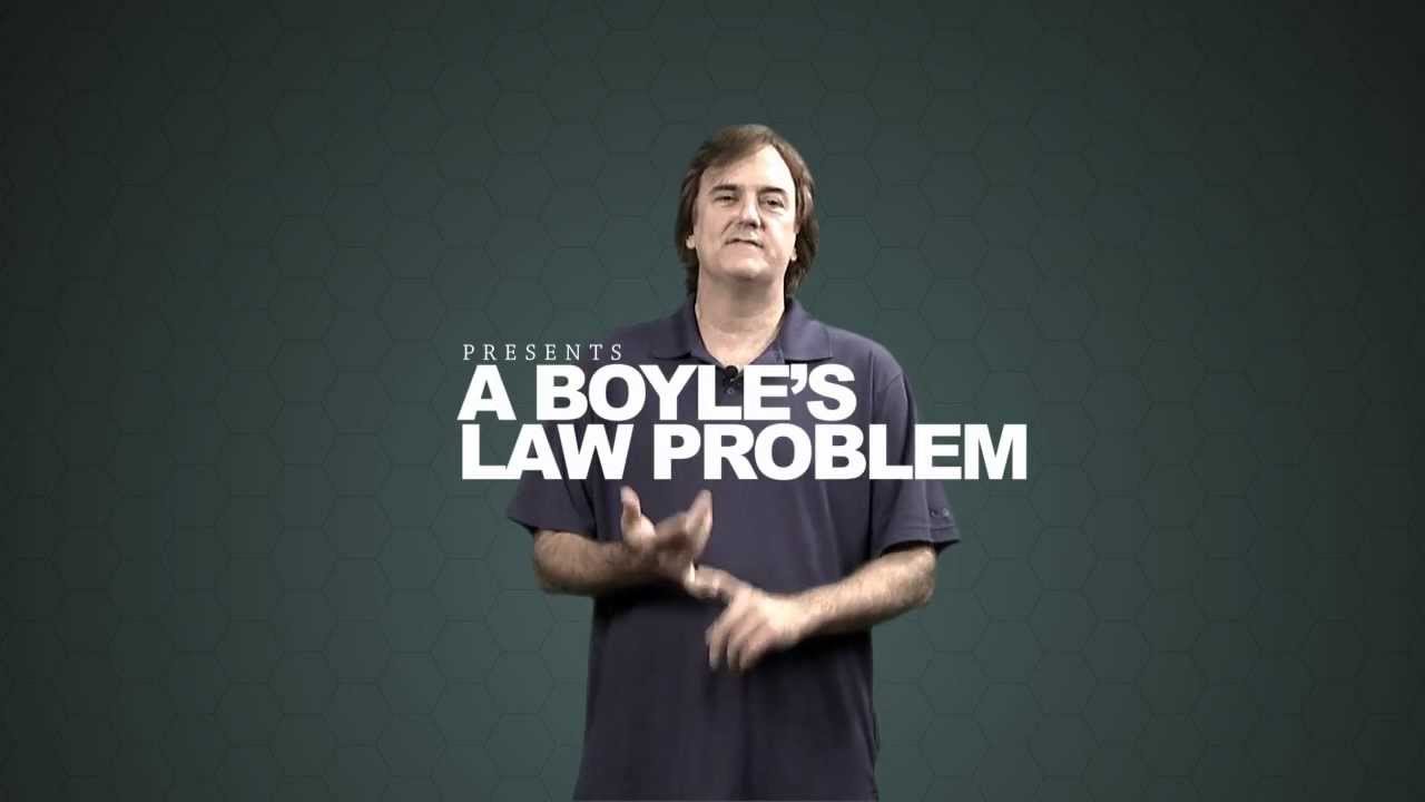 Boyle's Law Problem - YouTube