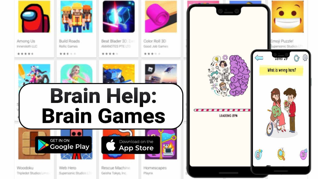 Brain Help: Brain Games Level 81-100 (Android/IOS) - YouTube