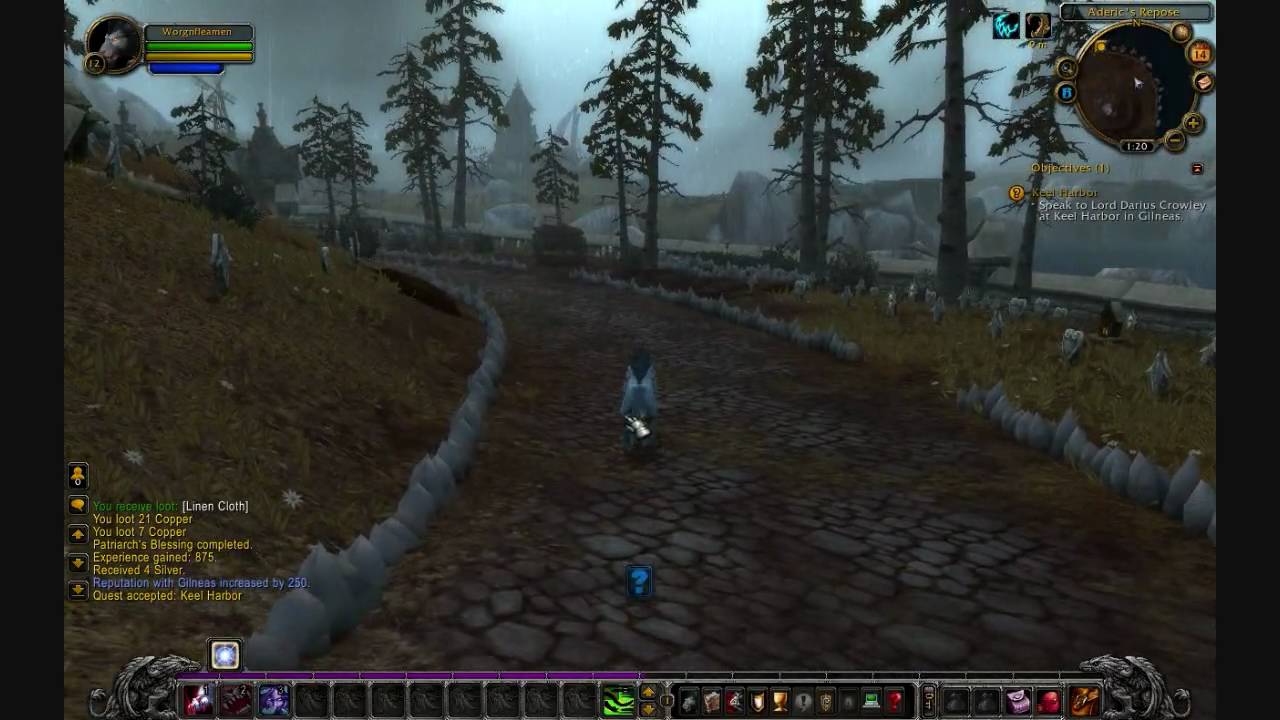 Cataclysm Beta - Worgen Starting Area Gilneas with commentary pt20 ...