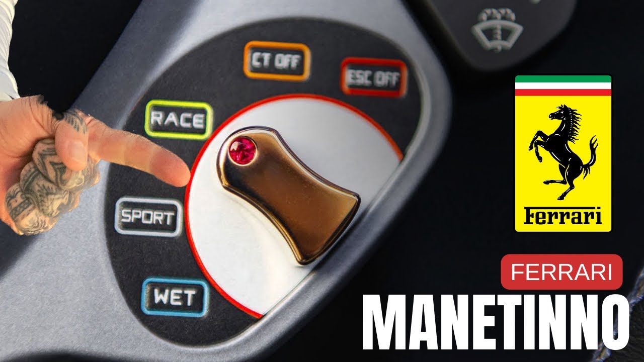 El MANETINNO de FERRARI 🐎 Te explico cómo funciona y cómo lo usa ...