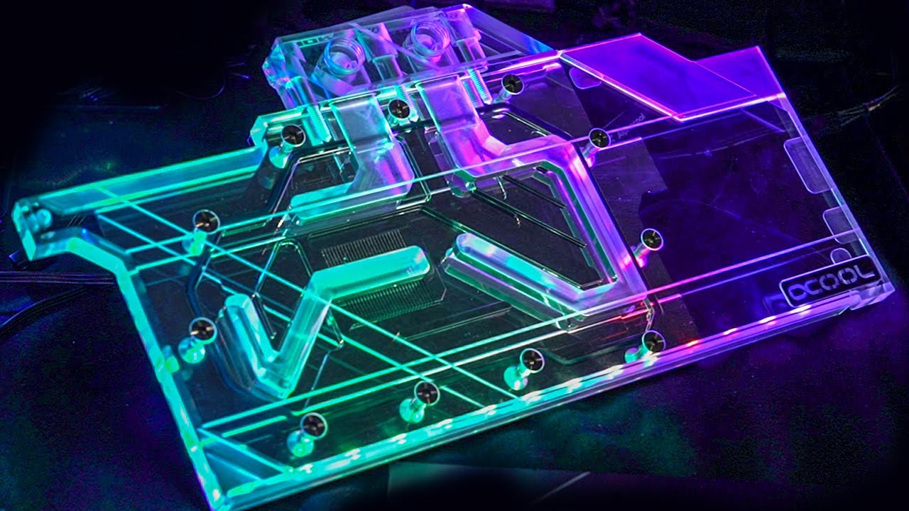 Alphacool shows off new reservoirs, all-in-one, loop-monitoring devices ...