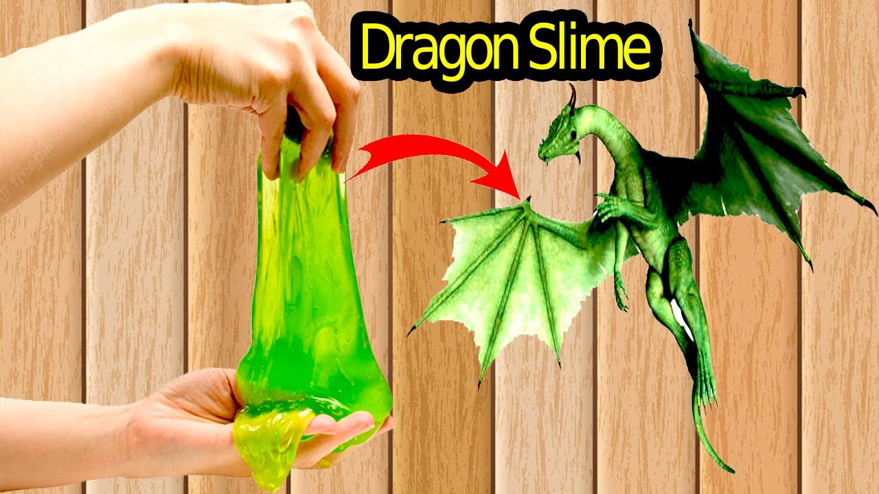 How to make Dragon Slime at home easy | Making Slime at home | no glue ...