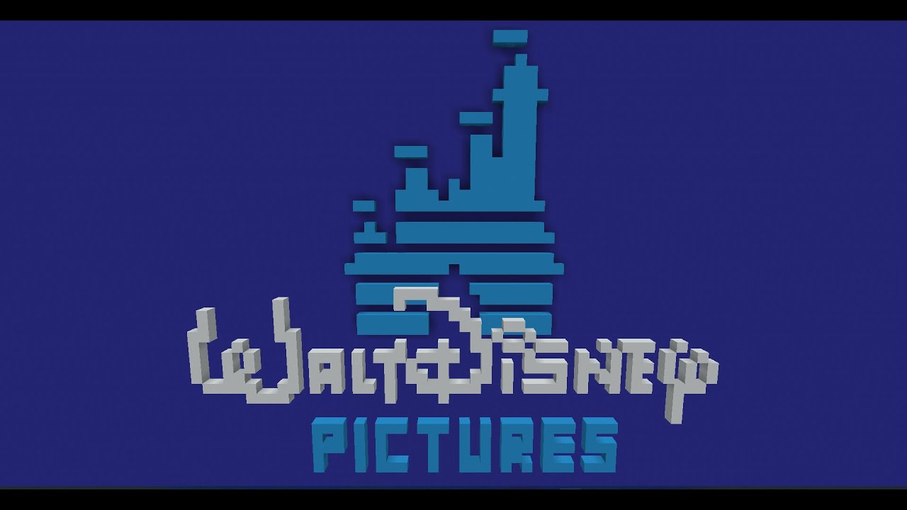 Walt Disney Pictures In Minecraft - YouTube