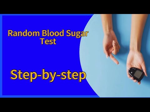 Random blood sugar test (RBS Test) - YouTube