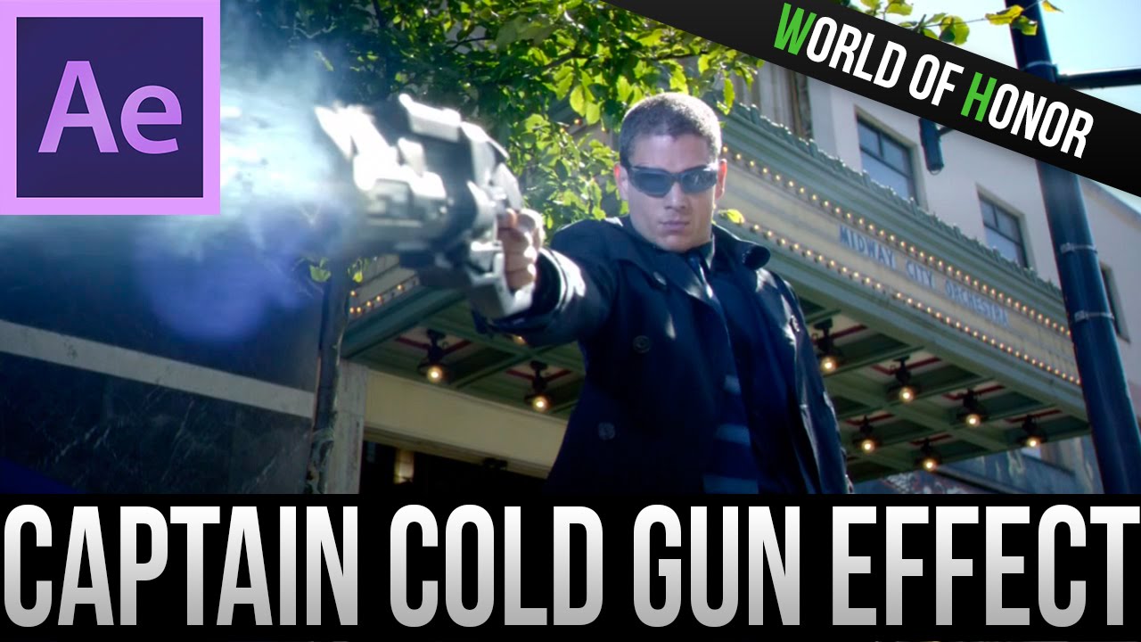 Captain Cold Gun Effect - YouTube