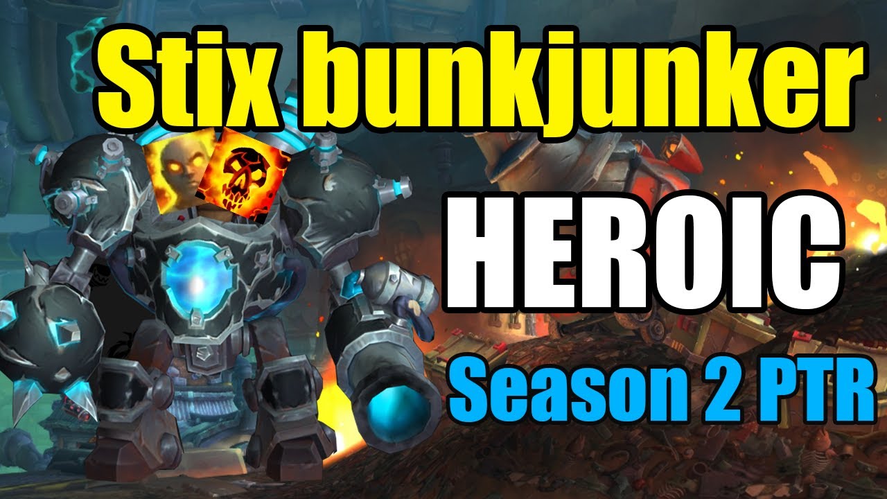 Season 2 PTR Test Shadow Priest pov | Stix Bunkjunker Heroic - YouTube