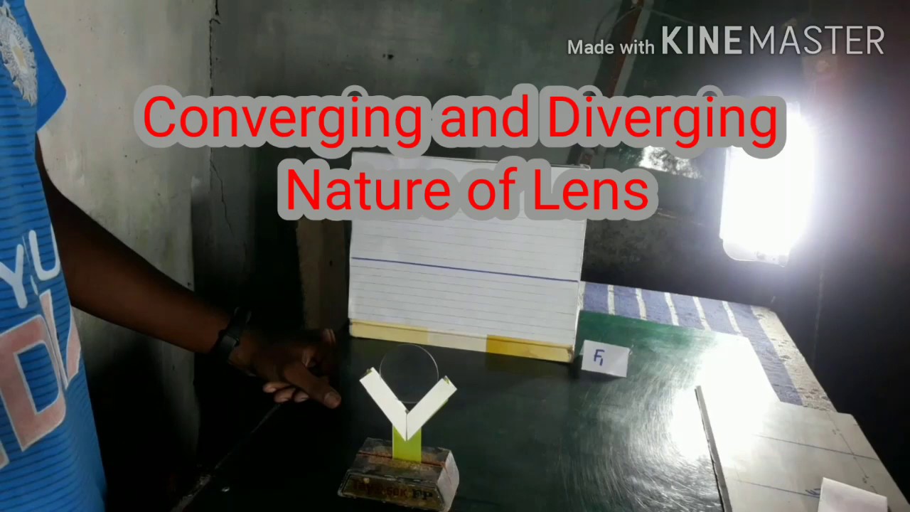 Converging And Diverging Nature Of Lens || Part 4 || Rdg Lab - YouTube