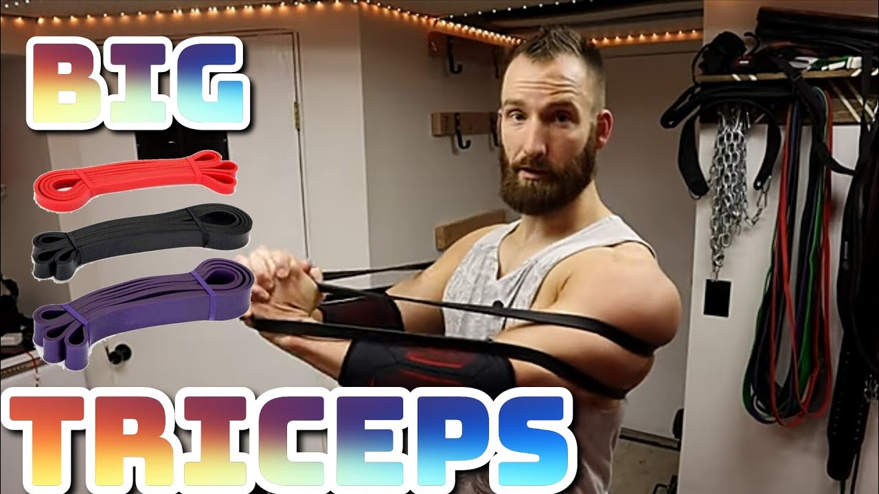 Muscle Growth With Banded Tricep Workouts - YouTube
