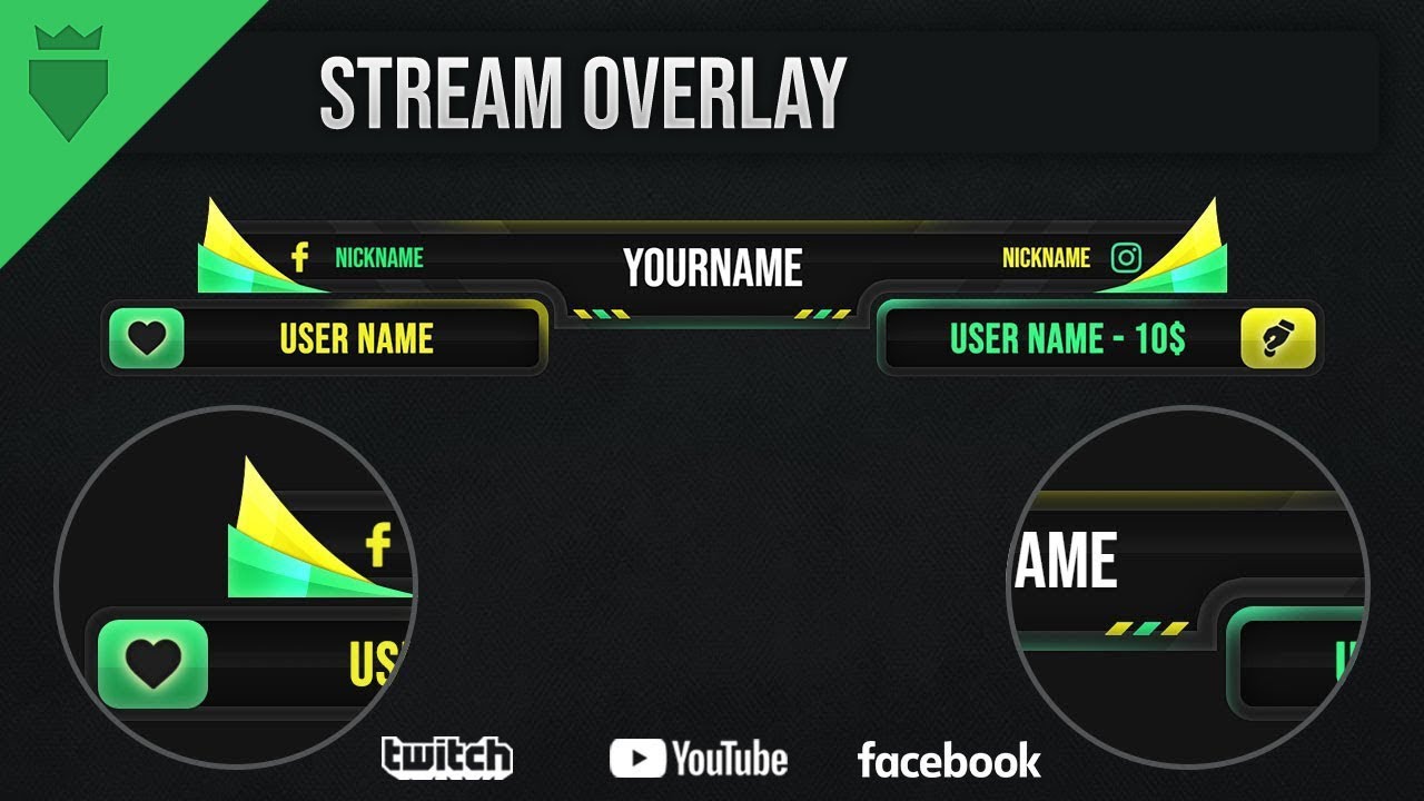 Loyal (Stream Overlay | Speed Art + Template) | FREE - YouTube