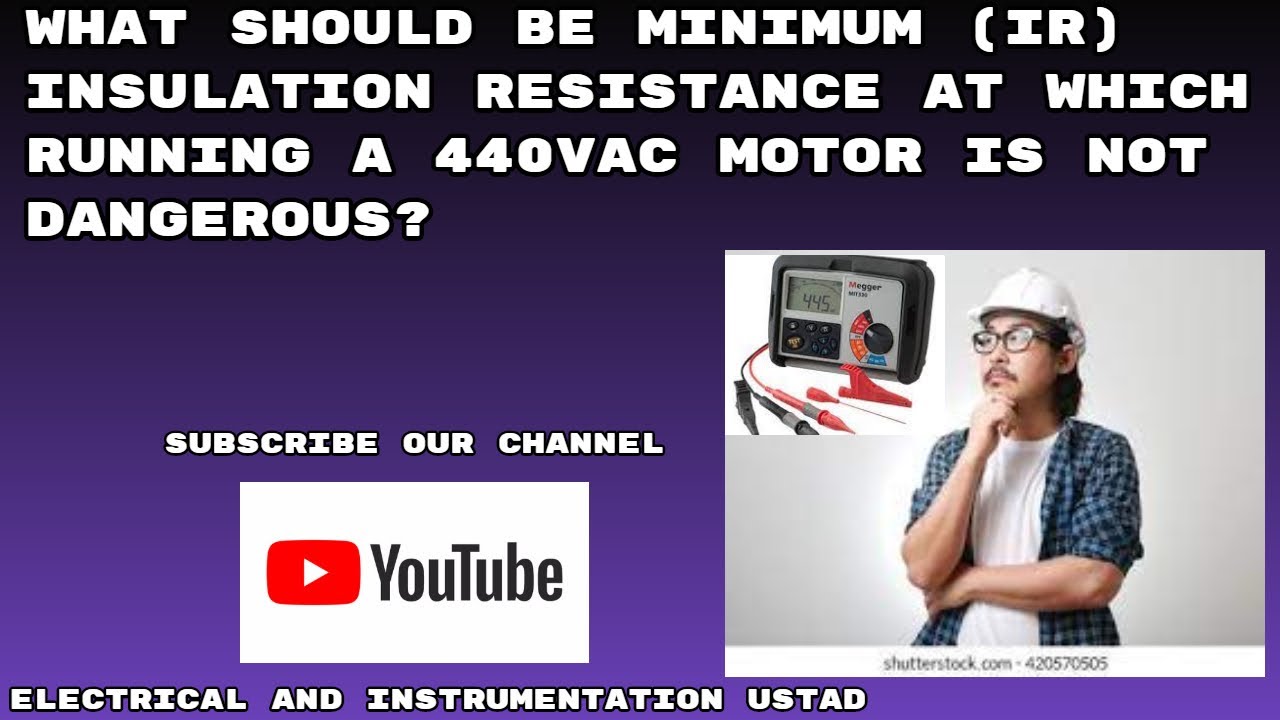 Minimum IR value of Motors - YouTube