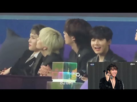 (Eng Sub) 221130 TREASURE Reaction to J HOPE & JIN SPEECH for Platinum daesang at MAMA