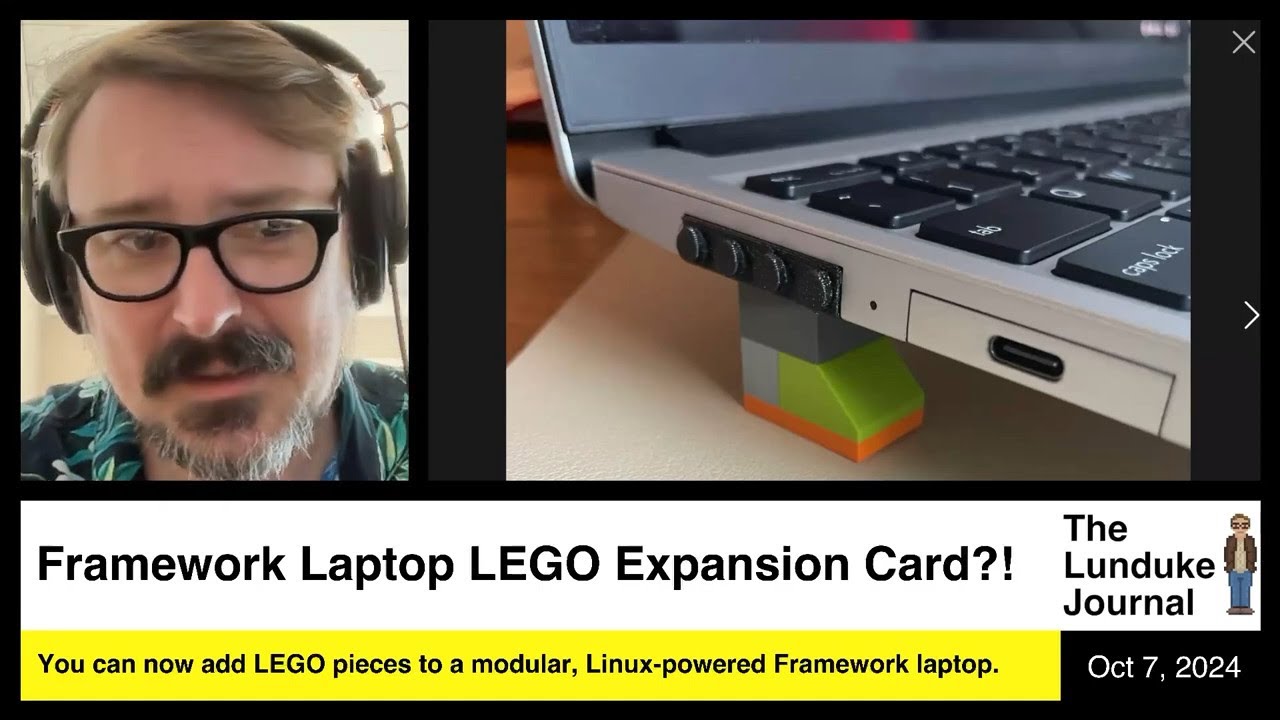 Framework Laptop LEGO Expansion Card?! - YouTube