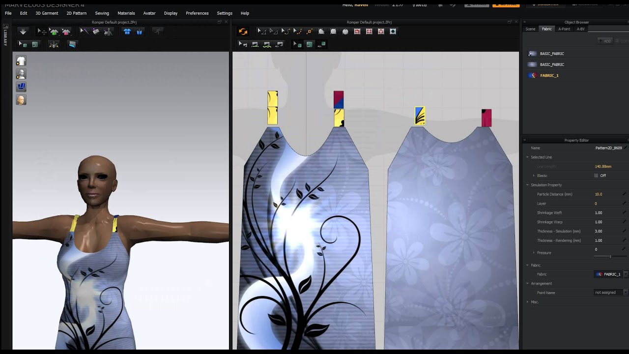 Materials from Marvelous Designer to Blender - YouTube