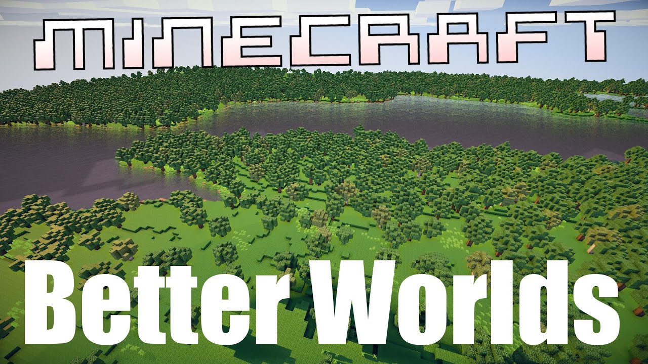 Minecraft(1.3.2)-Prezentacja modu Better World Generation 3 czyli ...