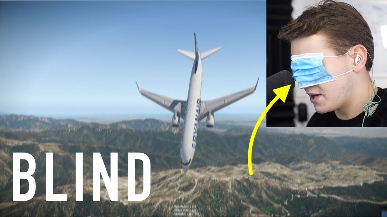 Flying A Plane But I BECOME BLIND lol - YouTube