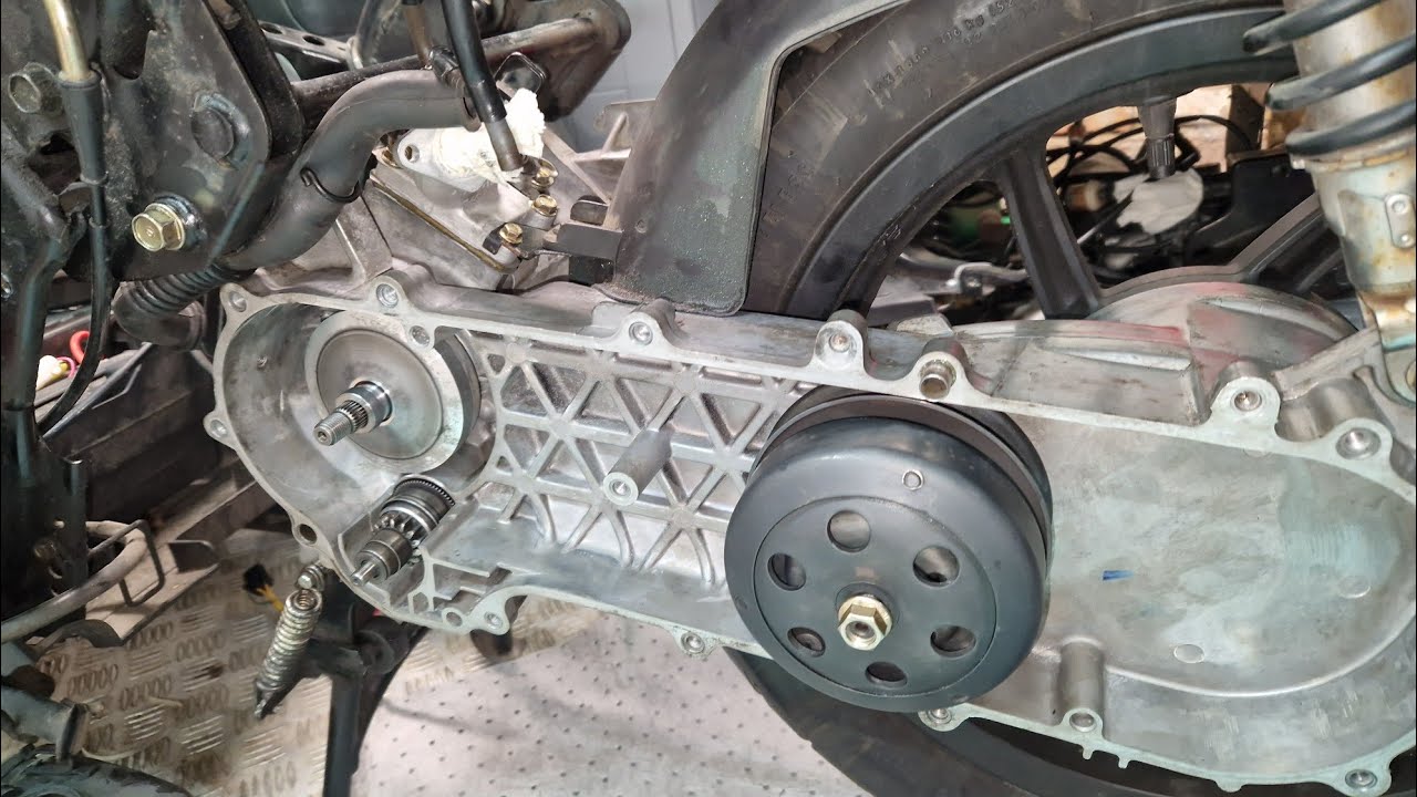 17 Teil Kurbelwellenschaden / Kymco Super 8 Motor ausbauen und zerlegen ...