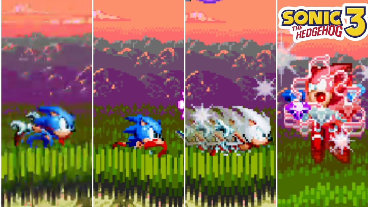 sonic 3 A.I.R (Mania Sonic Deluxe mod) gameplay marble garden - YouTube