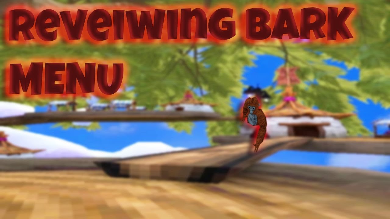 Reviewing BARK mod menu sorry about obs - YouTube