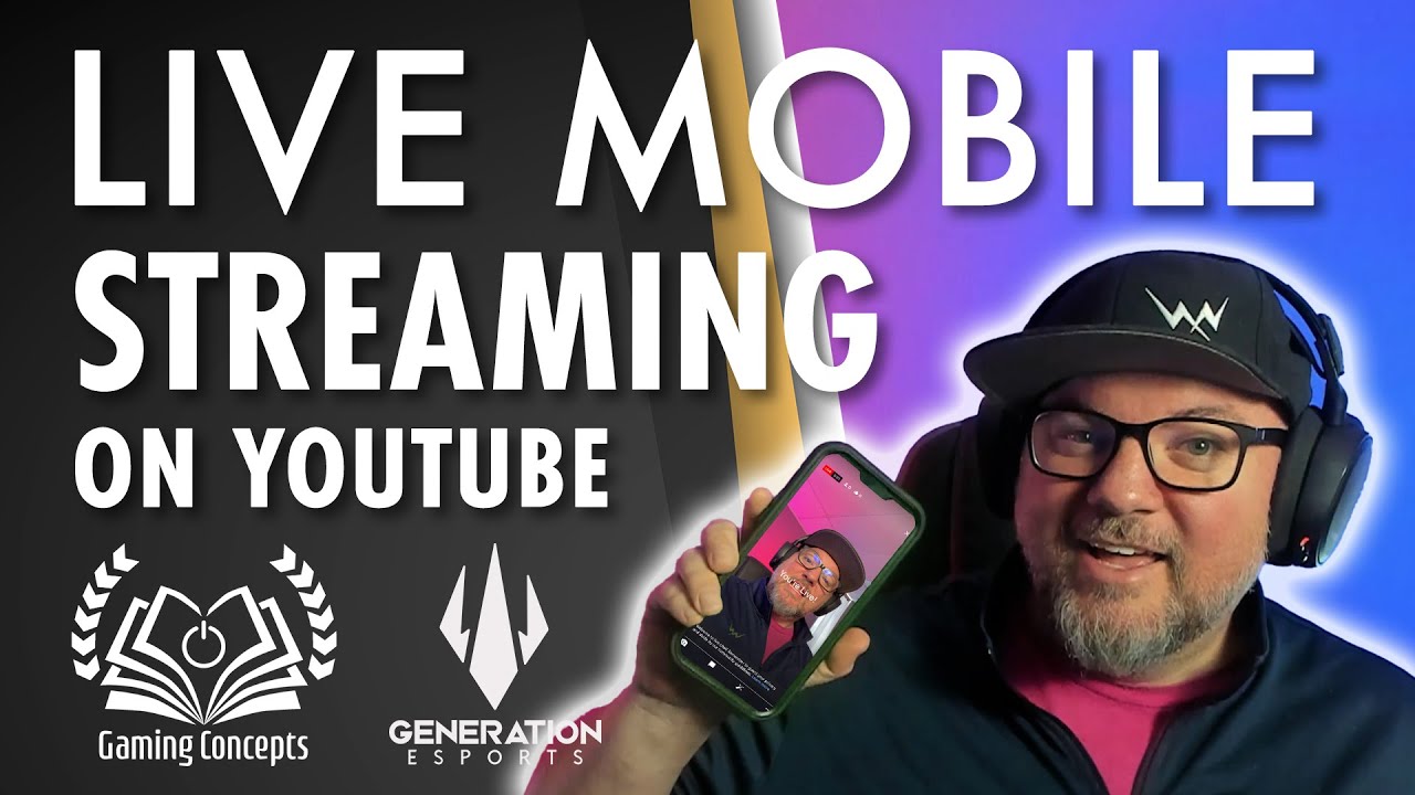 How to Live Mobile Stream to Youtube - YouTube