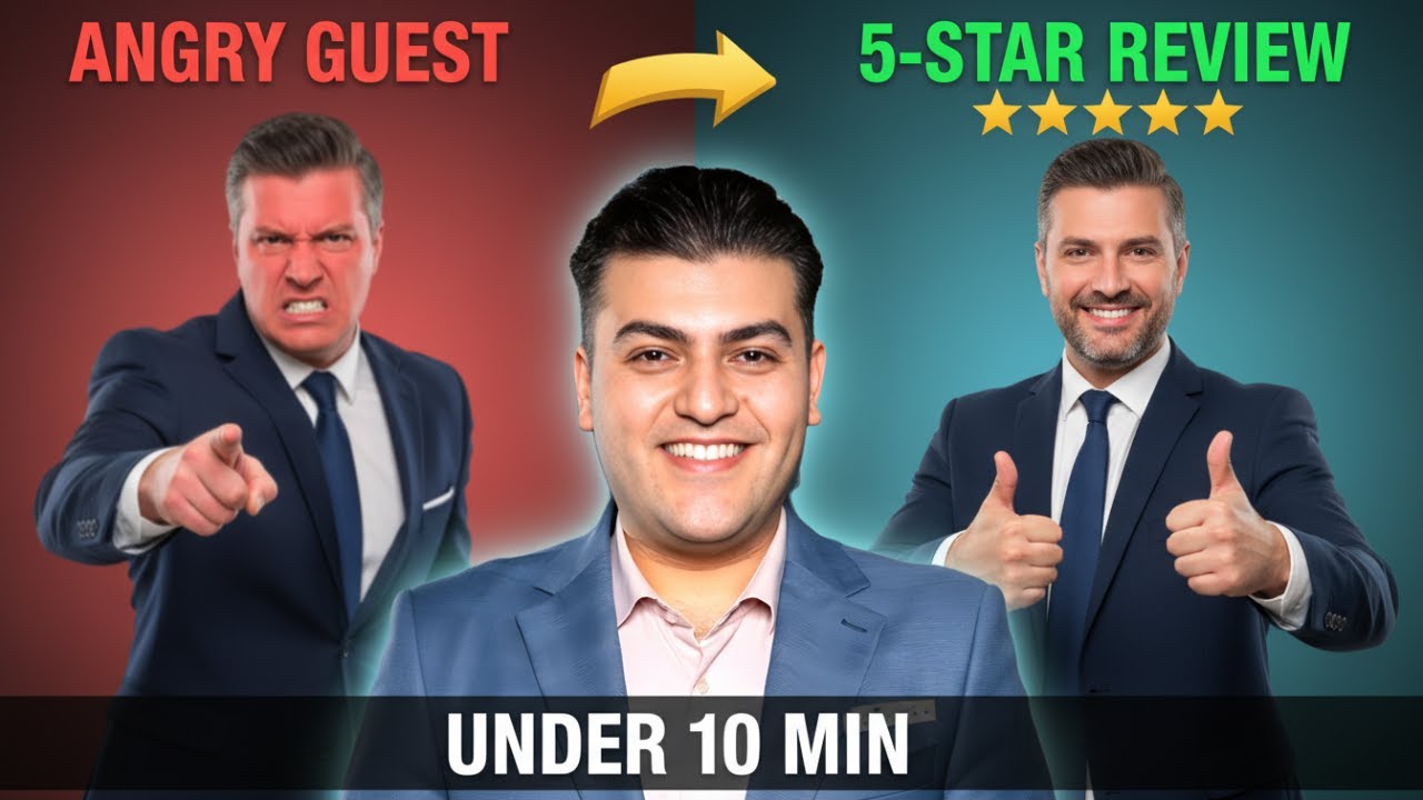 How I Turn Angry Guests Into 5 Star Reviews in Less Than 10 Minutes ...