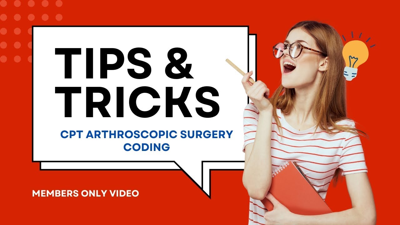 Master CPT Arthroscopy Surgery Coding in Easy steps - YouTube