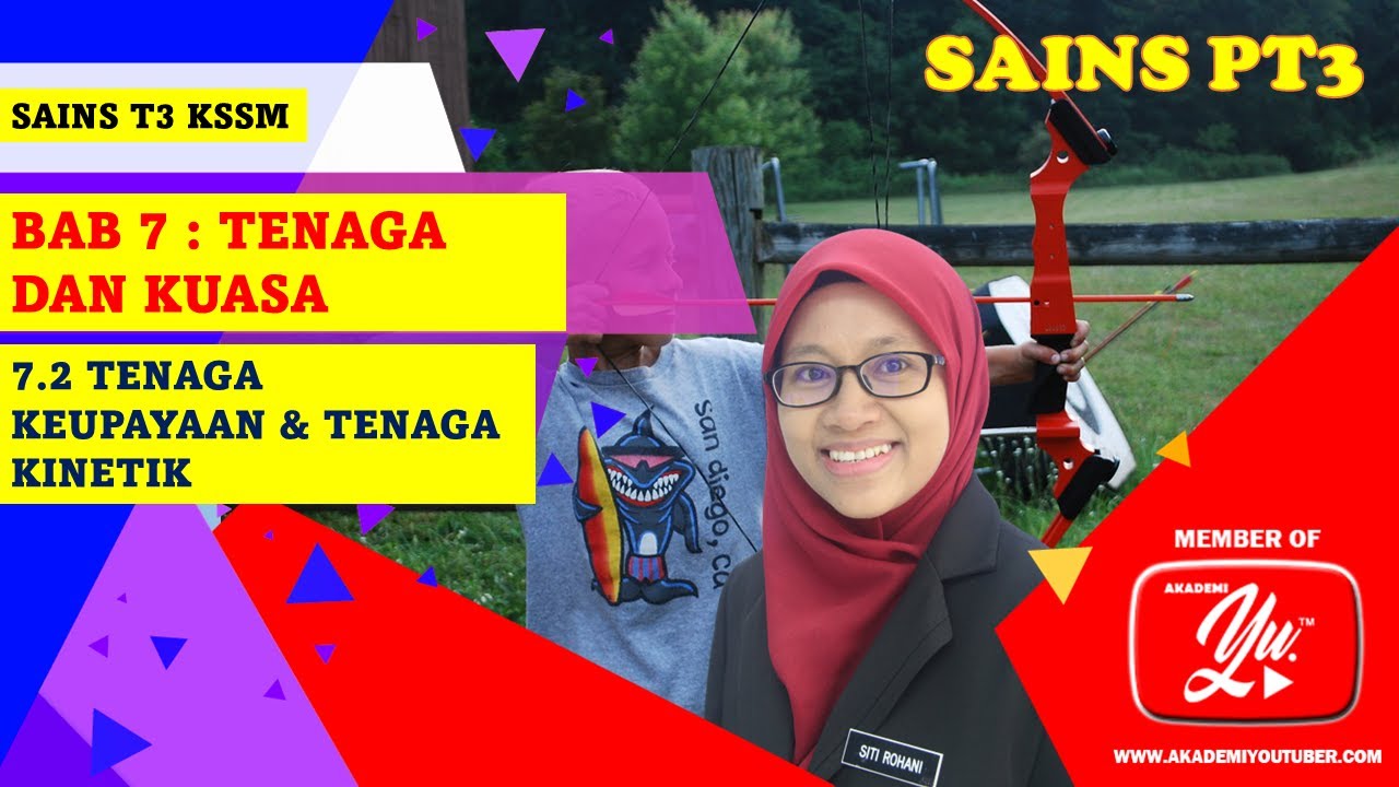KSSM SAINS TINGKATAN 3 - BAB 7.2 TENAGA KEUPAYAAN DAN TENAGA KINETIK ...