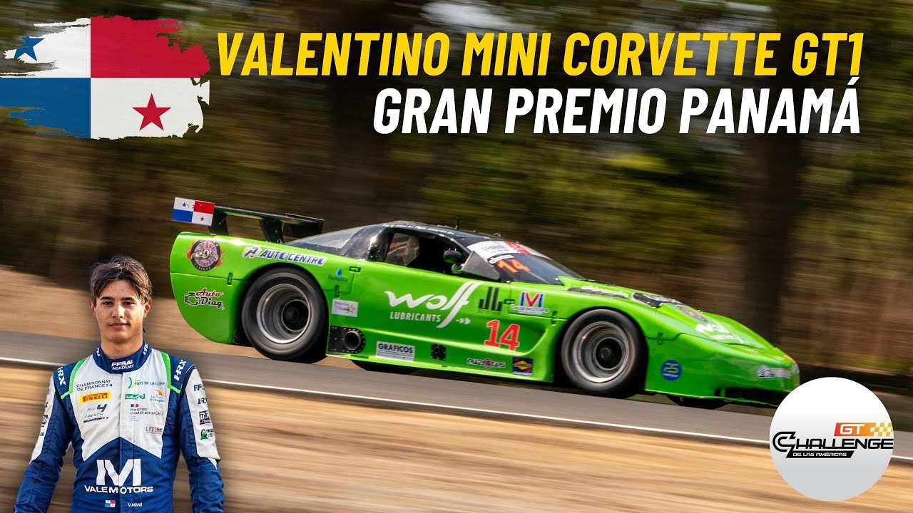 GT CHALLENGE / CORVETTE GT1 / AUTODROMO PANAMA / VALENTINO MINI PANAMA ...