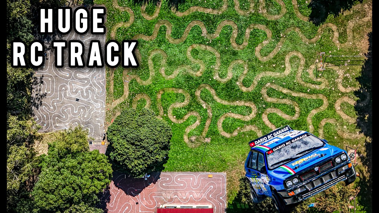 Backyard Rc Rally Racing on a fantastic track with various surfaces ...