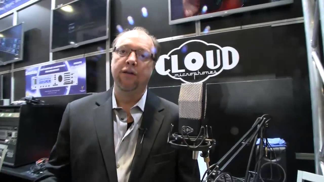 MESSE 2014: 44A Cloud Ribbon Mic Has Cloudlifter Inside - YouTube