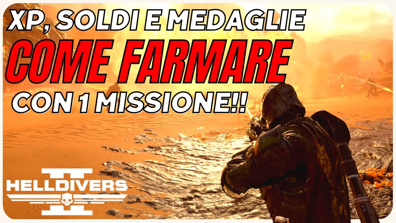Helldivers 2 - Come Farmare XP, Soldi e MEDAGLIE! - How To Gameplay Walkthrough Italiano Pt1 ...
