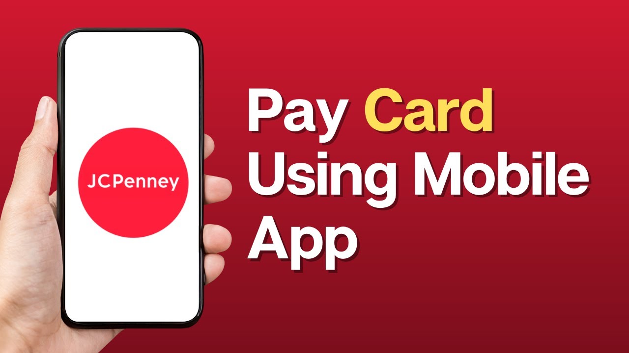 How to Pay JCPenney Card Using Mobile App - YouTube