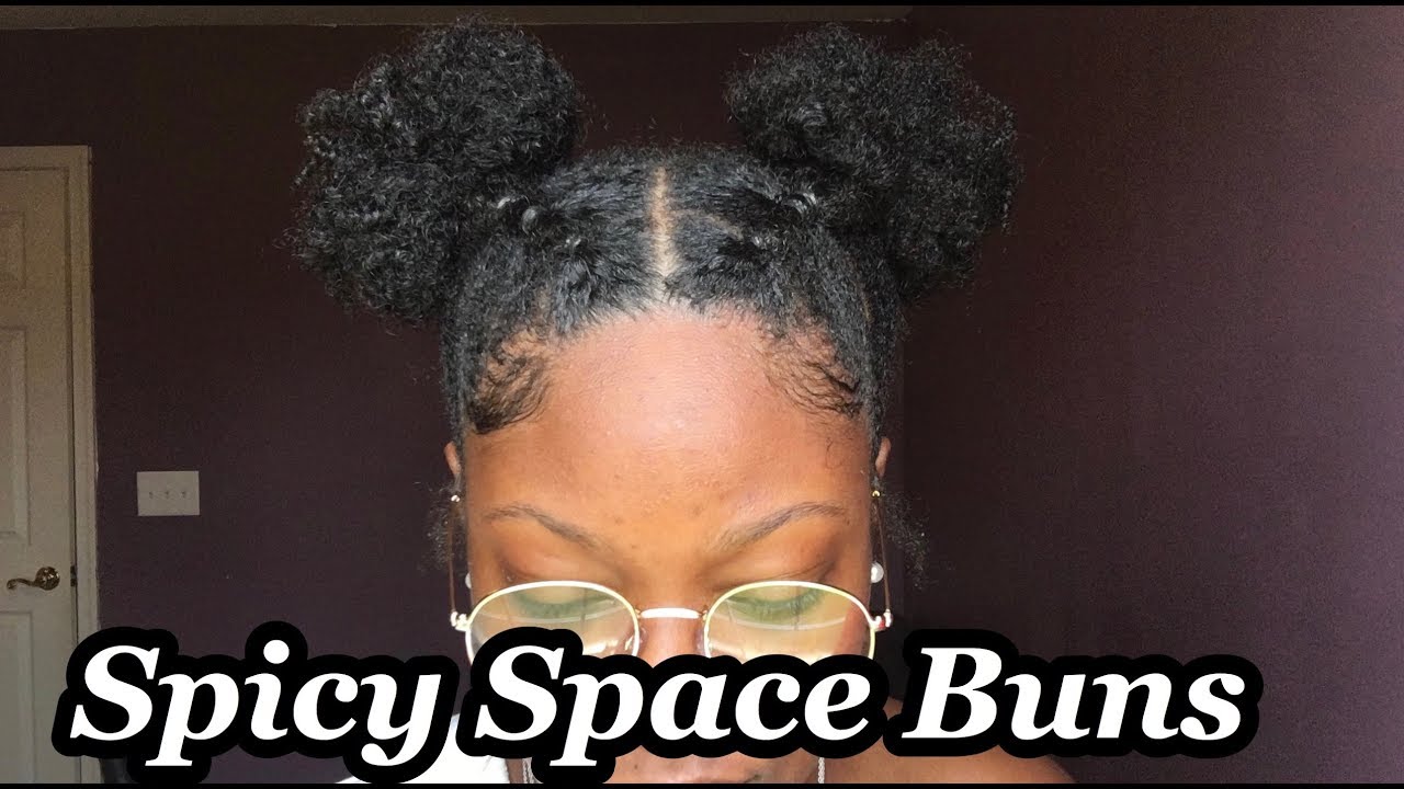 Spicy Space Buns Tutorial - YouTube