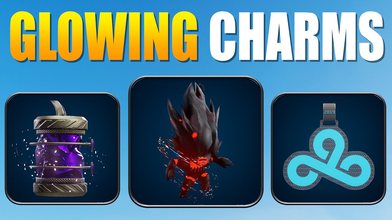 Every Glowing Charm On R6 Marketplace & In Game Shop - YouTube