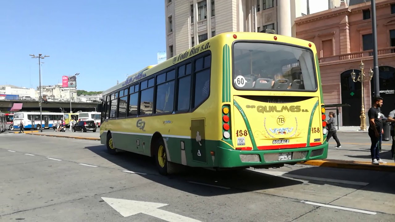 Línea 98 TODO BUS POMPEYA II MT15 en Constitución - YouTube