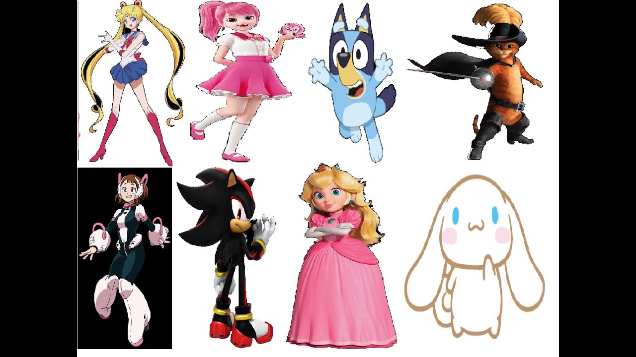 All Angie The Wolf 2007 favorite characters sings I'm blue (DA BA DEE ...