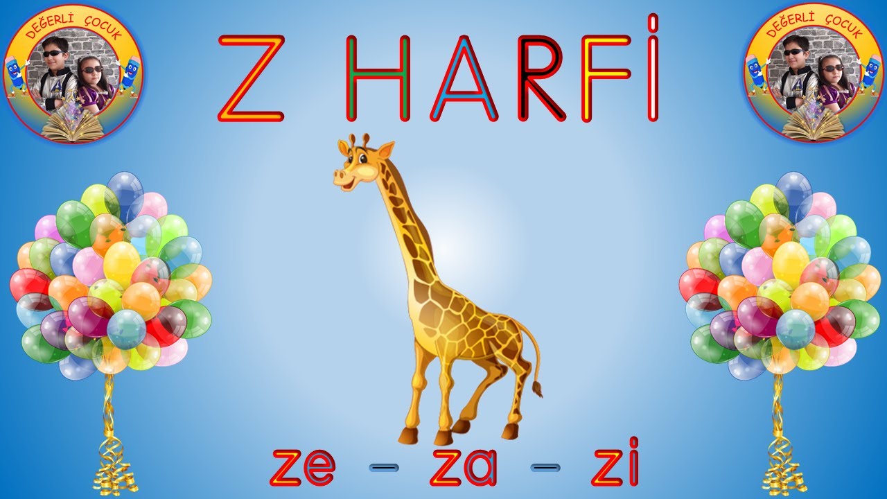 Z Harfi (19. Harf - Alfabe - Dik temel harfler) - YouTube