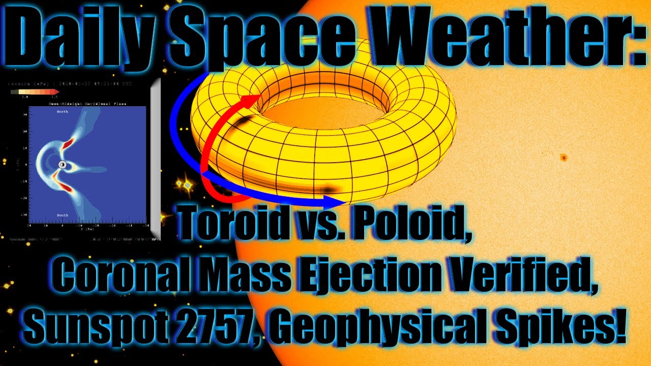 Daily Space Weather: Toroid/ Poloid, Coronal Mass Ejection Verified ...