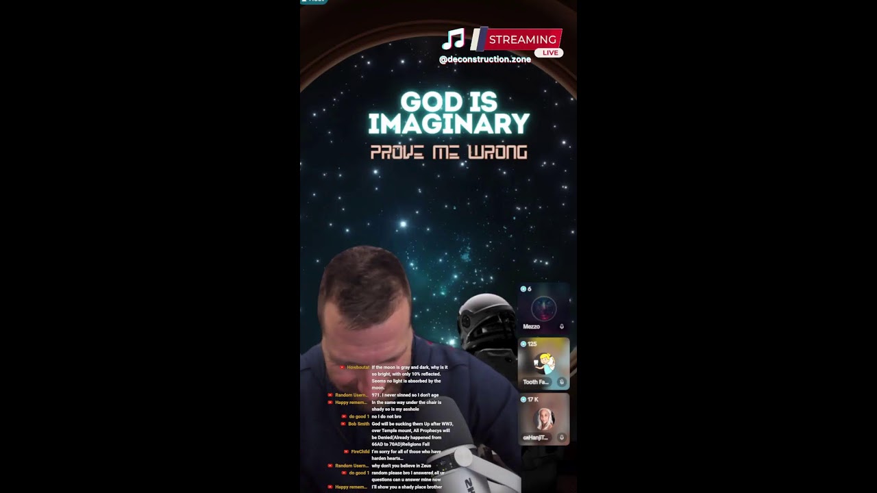Atheist Debates LIVE [God is Imaginary] 10/5/2024 - YouTube