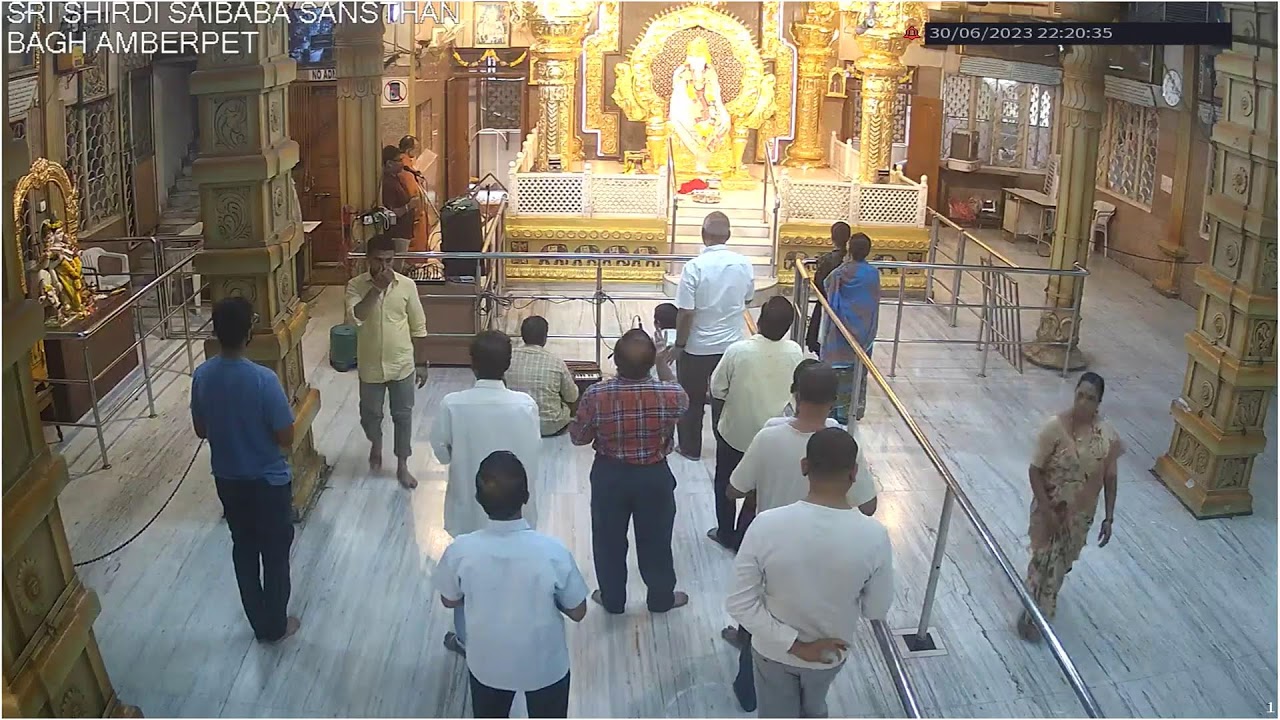 Sri Shirdi Sai Baba Sansthan Bagh Amberpet Live Stream - YouTube