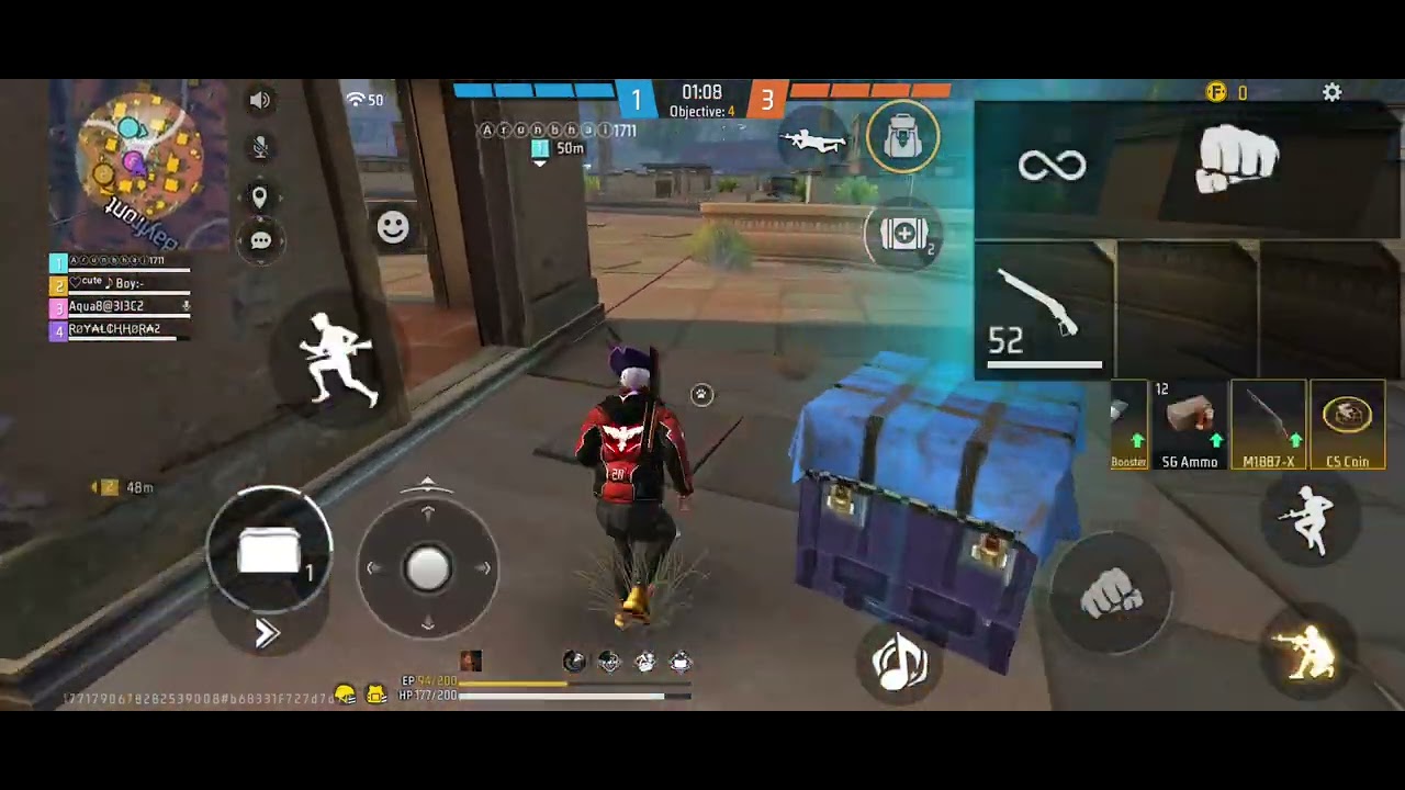 Best come back gameplay in free fire history - YouTube