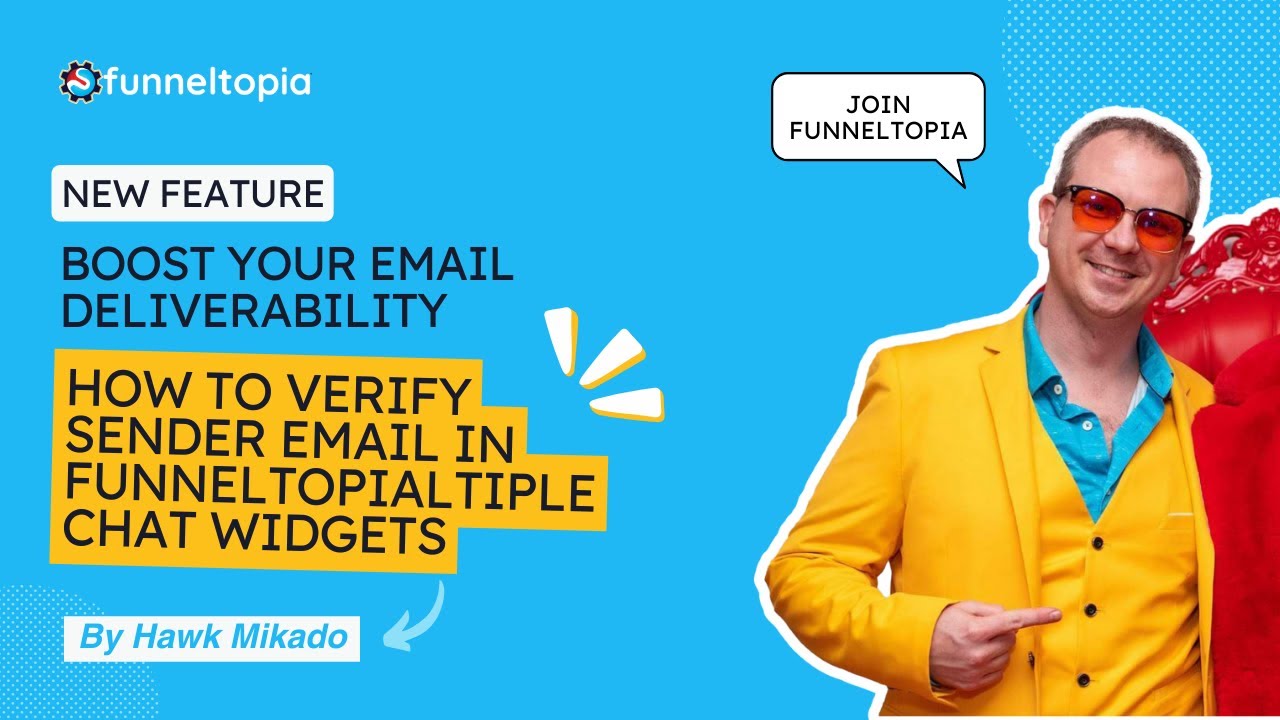 How to Verify Sender Email in Funneltopia: Boost Your Email ...