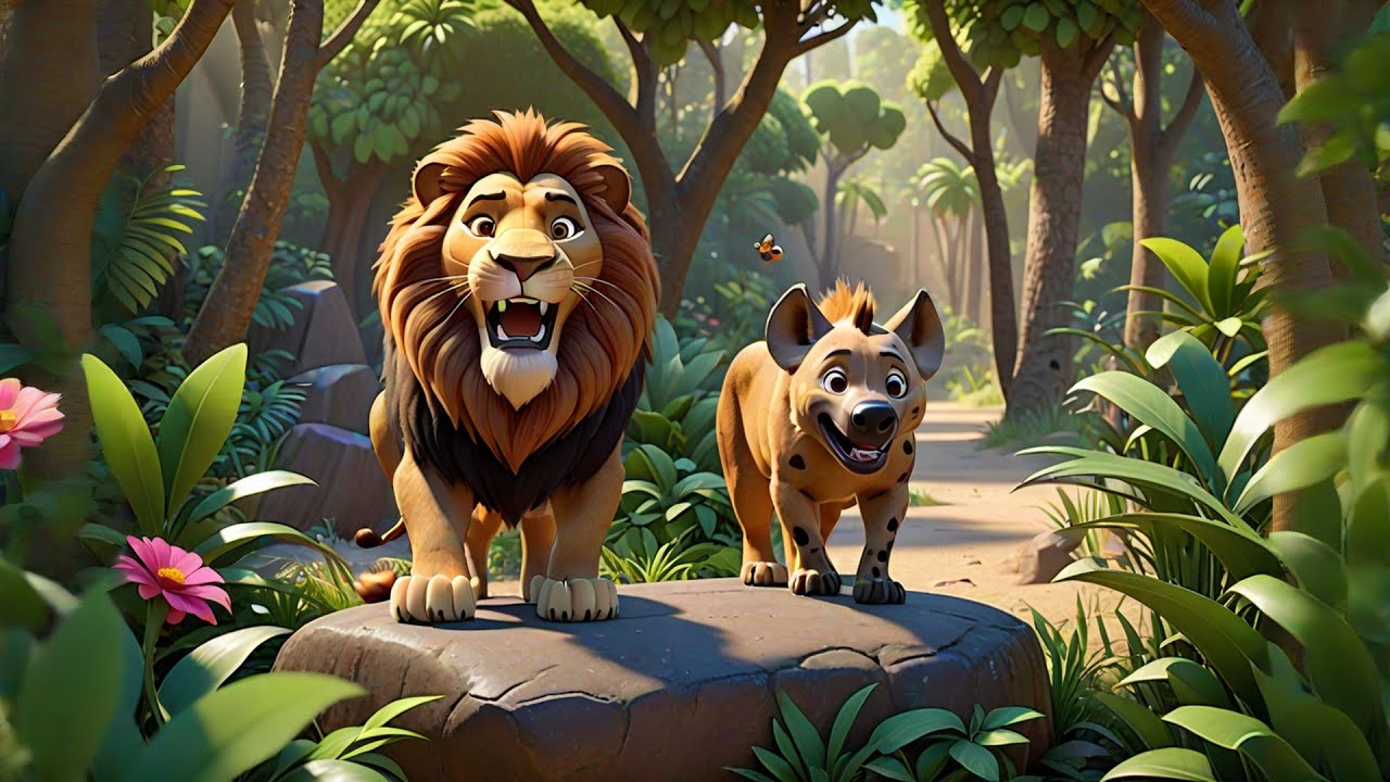 The Lion’s Loud Laughing Contest 🦁😂 | Fun Story & Learning for Kids ...