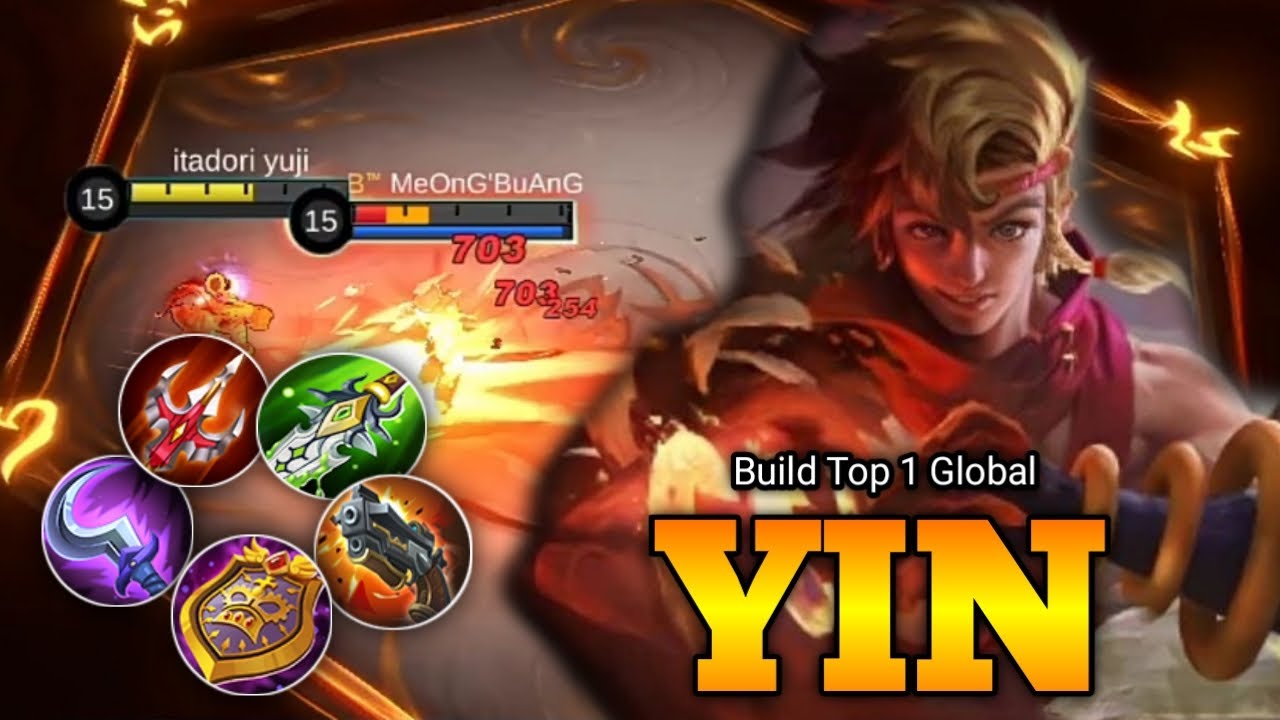 Yin Perfect Gameplay! That Brutal Combo | Build Top 1 Global Yin~ MLBB ...