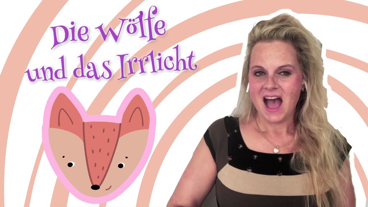Der Wolf und das Irrlicht - ein Live-Märchen von Alexa Rubin - YouTube