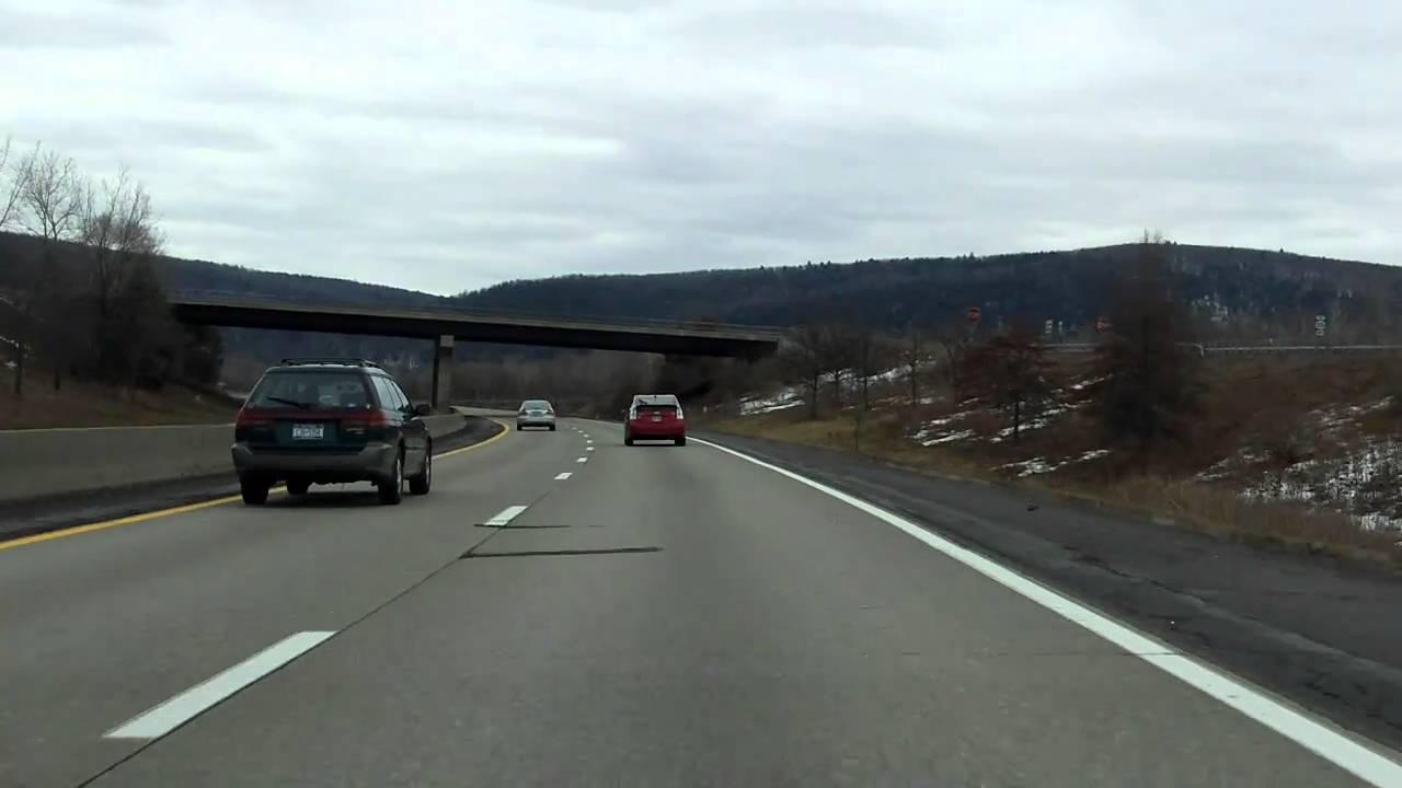 Interstate 86 (Exits 43 to 50) eastbound - YouTube