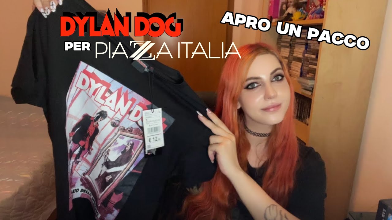Dylan Dog per Piazza Italia 😍 Apriamo il pacco insieme ...